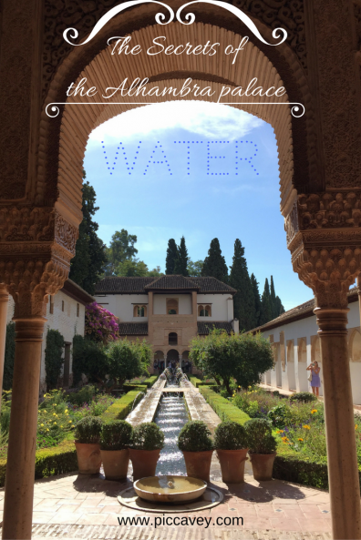 The secrets of the Alhambra palace: Water ⋆Piccavey